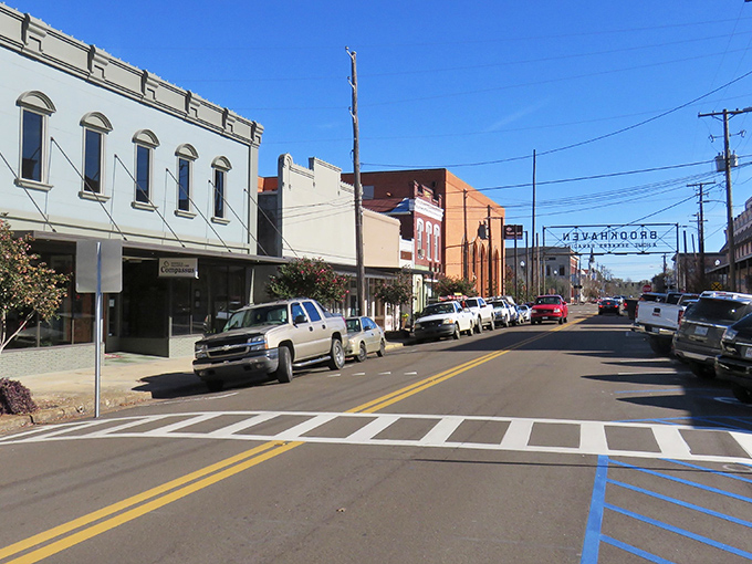 Brookhaven's charming downtown looks like it was plucked straight from a Hallmark movie set &ndash; minus the predictable plot twists.