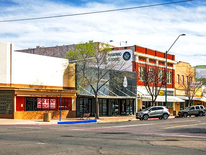 History meets affordability in Douglas! The Masonic Lodge and vintage storefronts offer a glimpse into the town's character-rich past.