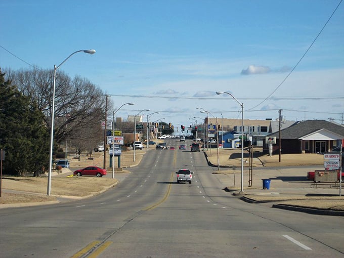 Historic buildings line Duncan's welcoming streets. If walls could talk, these would share tales of oil booms and frontier dreams.