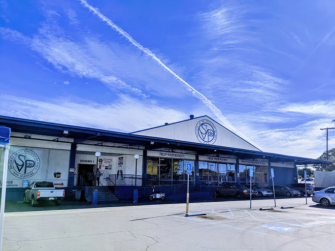 Under clear blue skies, St. Vincent de Paul stands ready for treasure seekers. Where yesterday's castoffs become today's can't-live-without discoveries.