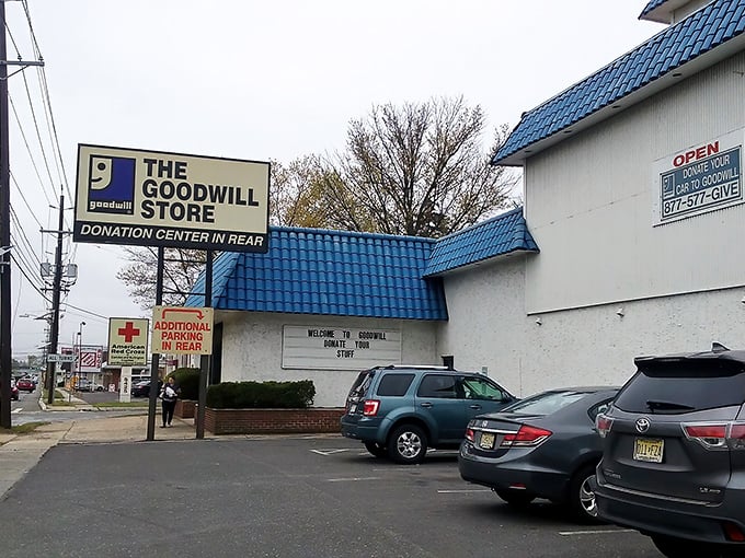The blue-roofed wonder where one person's castoffs become another's newfound treasures. 