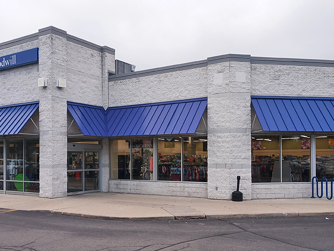 This Goodwill location might look unassuming from the outside, but inside it's a labyrinth of second-hand wonders waiting to be discovered.