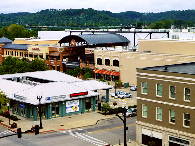 Downtown Huntington combines college-town energy with historic charm. Where else can you find culture and pepperoni rolls in the same block?