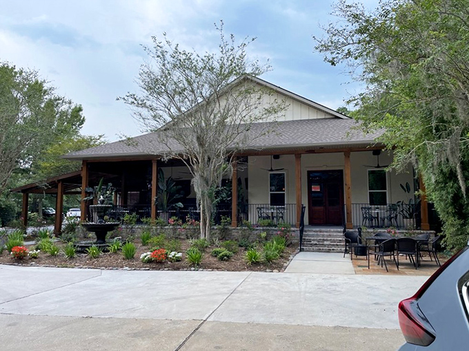 Like your grandmother's house – if grandma were a steak wizard with a flair for ambiance!