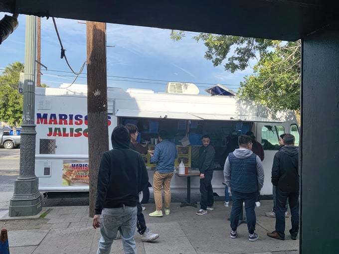 This rolling kitchen has been serving up shrimp taco perfection one order at a time. 