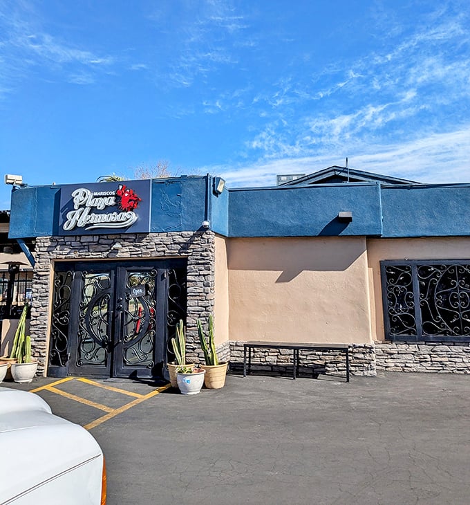 Those ornate doors guard seafood treasures that would make Poseidon himself swim upstream to Phoenix for a taste.