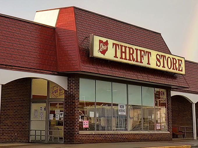 A thrifter's paradise where every aisle tells a story and every price tag feels like a typo in your favor.