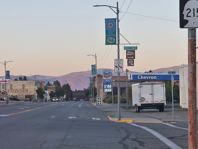 Main Street Omak offers small-town simplicity where your Social Security check goes further than your grandkid's summer road trip.