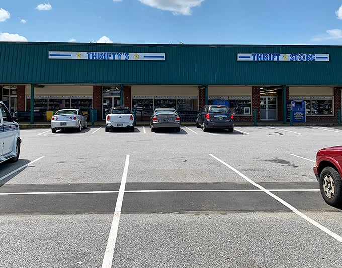 The clothing section stretches to infinity &ndash; I've seen smaller departments at Macy's during their annual sale!