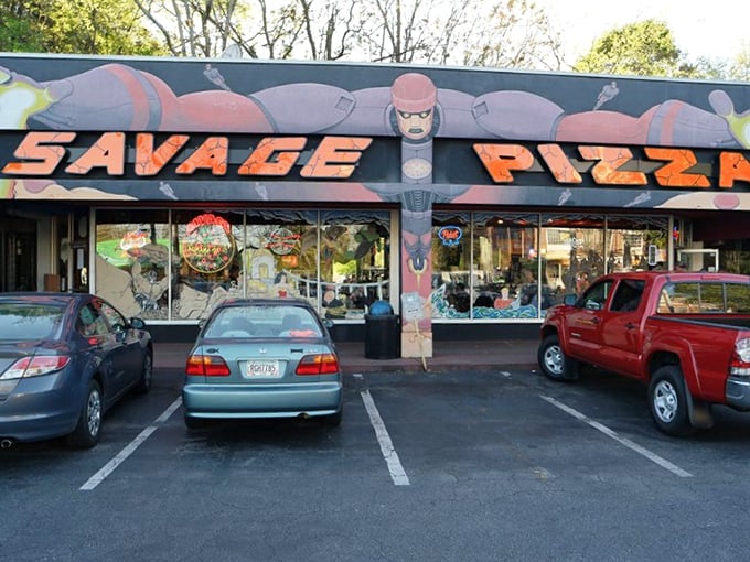 Savage by name, sophisticated by flavor. This comic-themed pizza joint proves superheroes have excellent taste in crusty, cheesy goodness.