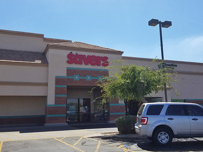 This unassuming storefront hides a labyrinth of secondhand wonders that would make Indiana Jones grab a shopping cart.