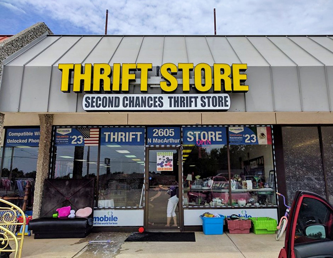 Step inside and discover a wonderland of pre-loved treasures, where one person's castoffs become another's gold.