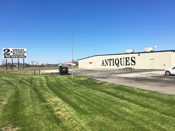Where farm equipment meets fine china &ndash; Springfield Antique Center's massive building is a treasure chest disguised as a warehouse.
