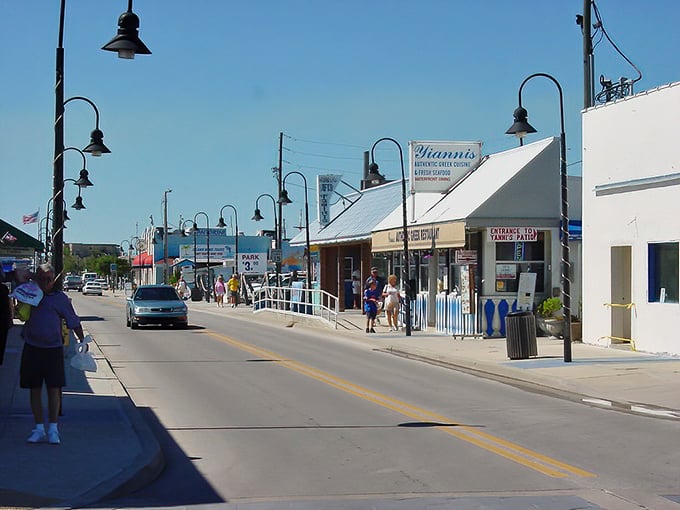 The iconic Tarpon Springs shopping district, where you half expect to hear someone yell "Opa!" as you browse for treasures.