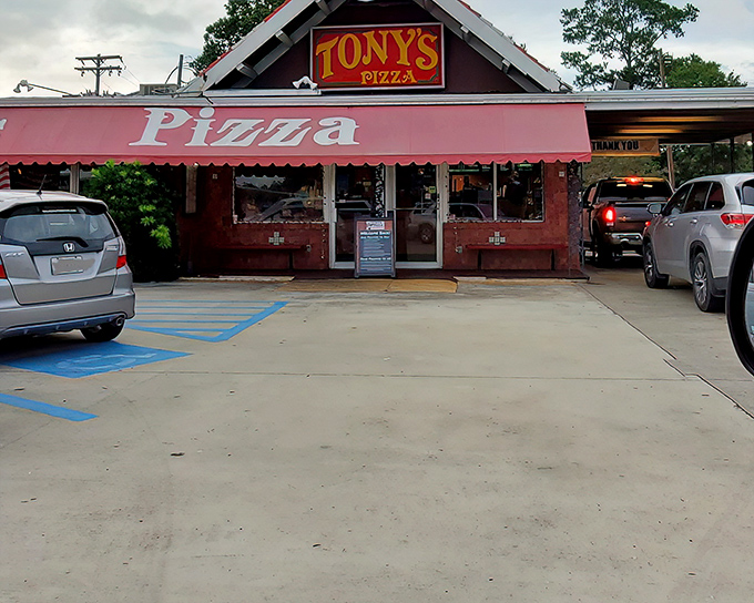 Small building, big flavor. Tony's proves that the best pizza joints don't need fancy architecture&mdash;just decades of pizza-making wisdom.
