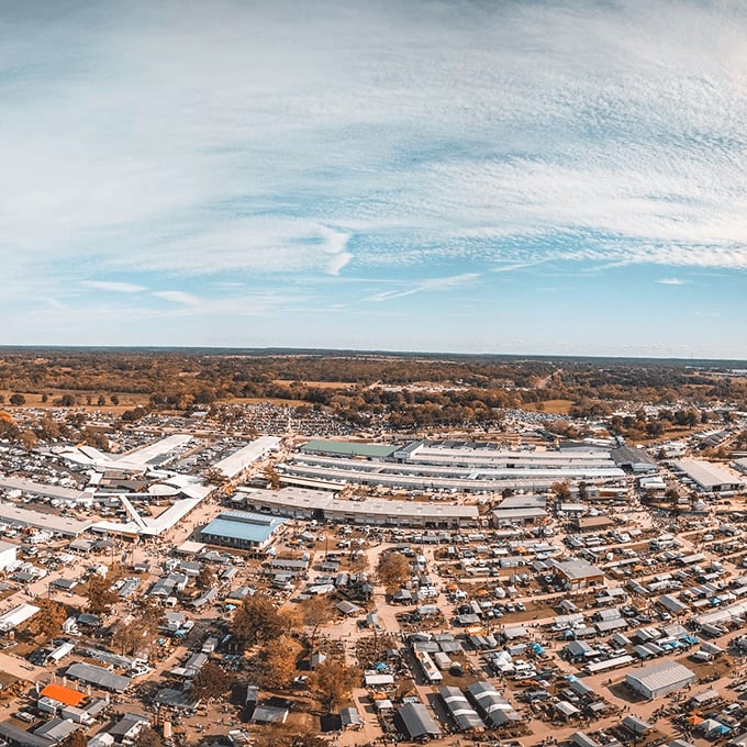The perfect Texas trifecta: blue skies, carnival rides, and enough shopping to make your credit card sweat.
