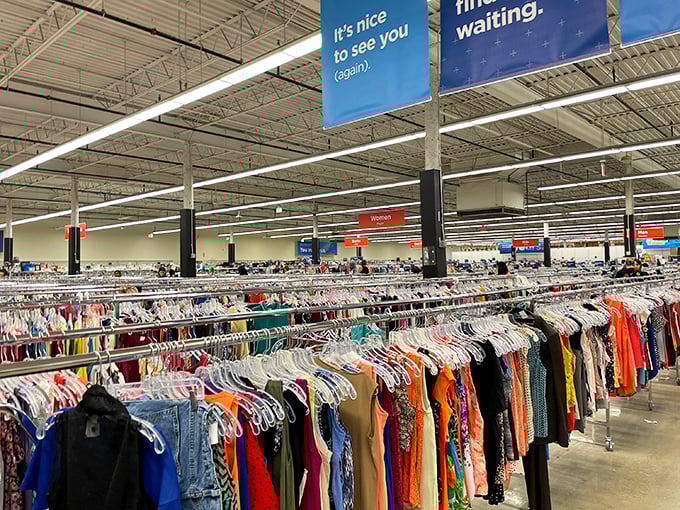Inside Unique Thrift, endless racks of possibility await &ndash; each hanger a potential "where have you been all my life?" moment.