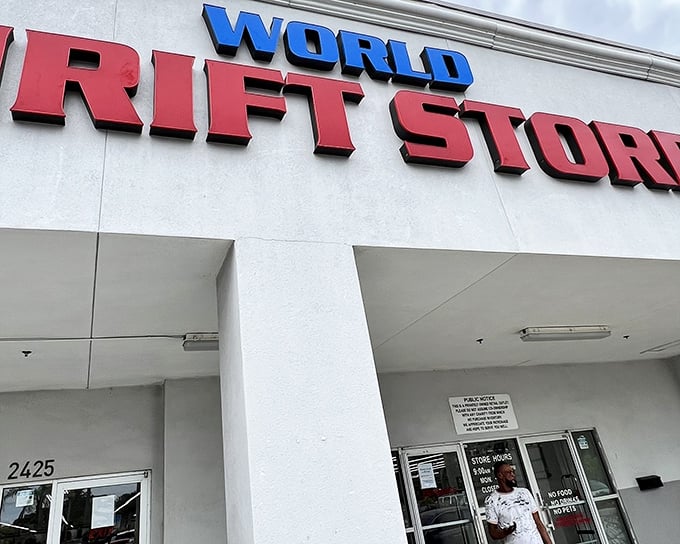 The classic storefront hides a universe of possibilities inside, where one person's castoffs become another's treasures.