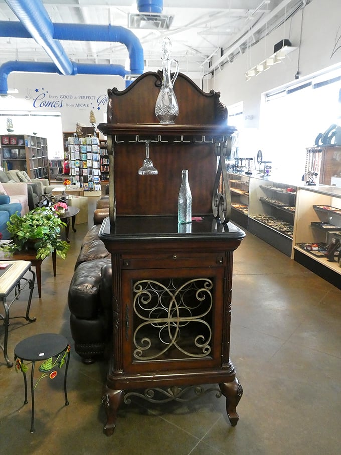 This isn't just furniture&mdash;it's functional art with history etched into every curve and scrollwork detail. Someone's heirloom awaits its next chapter.