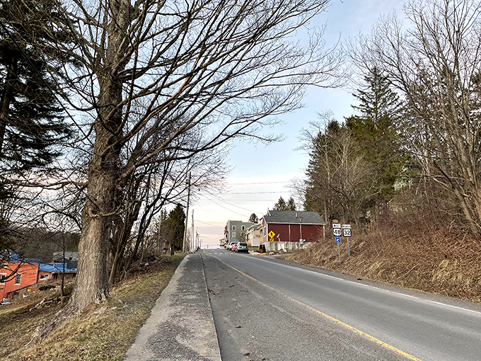 The road into Thomas reveals the town's perfect positioning between mountain wilderness and civilization&mdash;just remote enough to feel like an escape.