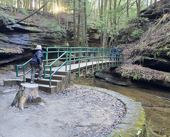This bridge isn't just crossing water—it's connecting you to adventures that would make your office cubicle weep with jealousy.
