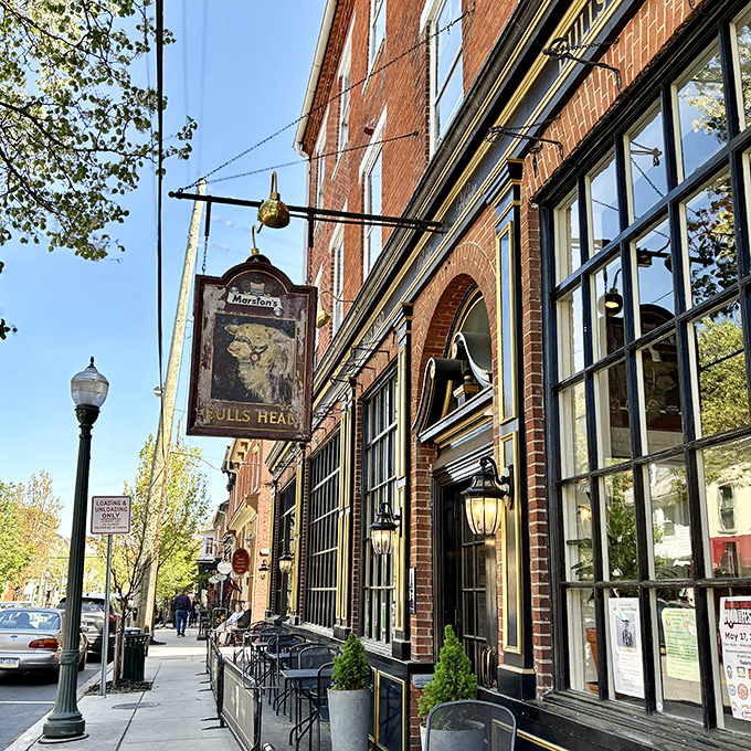 The Bulls Head Public House isn't trying to recreate England&mdash;it's channeling it, right down to the hanging pub sign that would make Shakespeare feel at home.