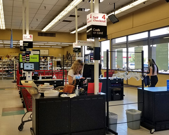 The final frontier of your thrifting expedition&mdash;where the total on the register climbs slower than a sloth on vacation.