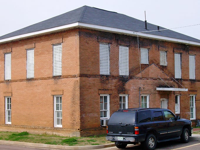 History buffs rejoice! The old county jail building remains intact, a testament to the town's commitment to preserving its architectural heritage.