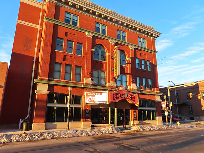 The Eagles Theatre stands as a brick-and-mortar reminder that entertainment doesn't need multiplexes to be magnificent. Those marquee lights have welcomed generations of moviegoers.
