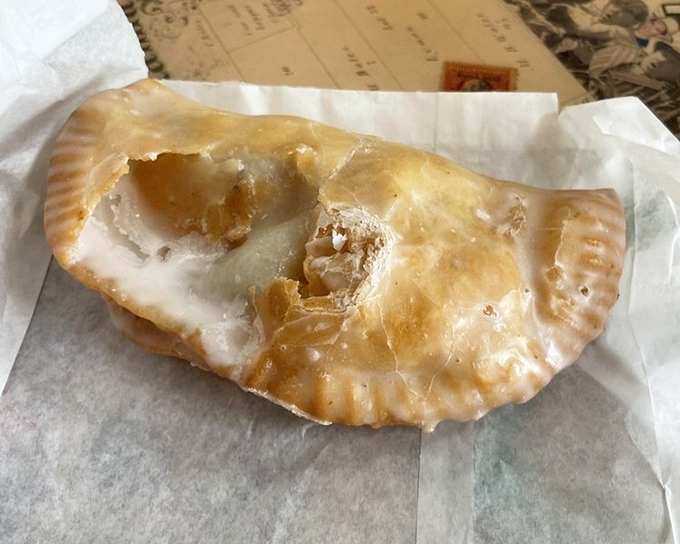 Flaky, golden, and filled with delicious mystery. This hand-held pie isn't just dessert&mdash;it's edible nostalgia that makes your smartphone seem suddenly irrelevant.