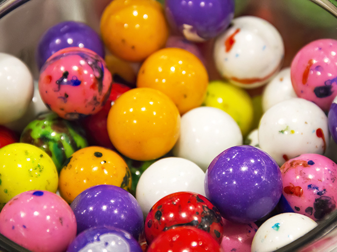 These colorful jawbreakers aren't just candy&mdash;they're time-commitment relationships that reward patient nibblers with changing flavors.