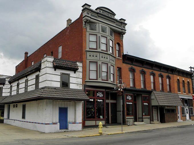 This brick beauty stands as testament to Freeport's heyday, when buildings were constructed with more personality than most reality TV contestants.