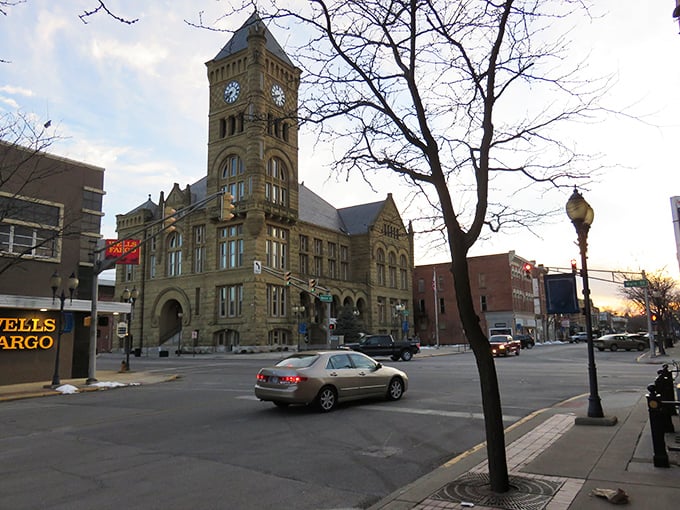 That courthouse again, but from a different angle &ndash; because when you build something this magnificent in a small town, it deserves to be admired from every direction.