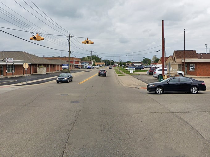 The kind of street where you can actually see the businesses while driving by&mdash;a refreshing change from the blink-and-you'll-miss-it pace of highway commerce.