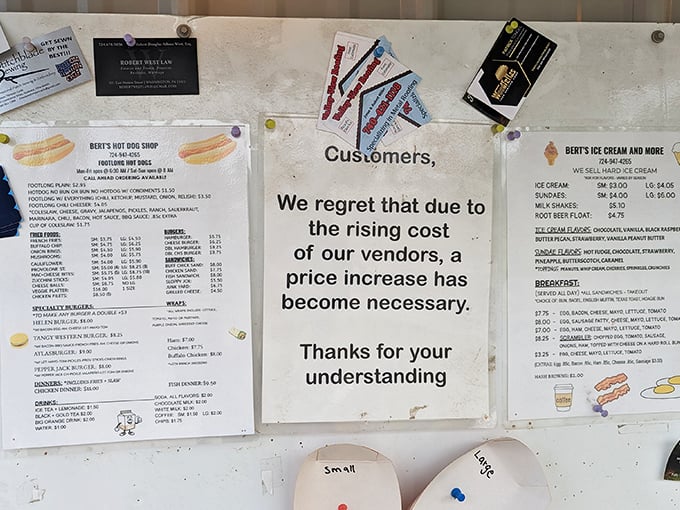 The menu board tells the real story &ndash; decades of perfecting simple pleasures that keep locals coming back and travelers making detours.