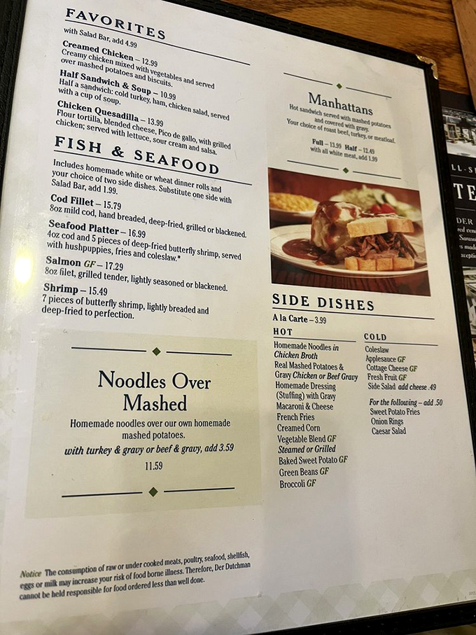 A menu that doesn't just list food but promises a delicious detour from your diet plans. Worth every delicious calorie!