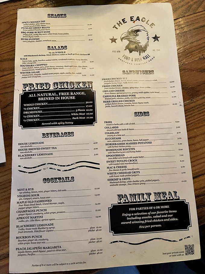 This menu isn't just a list&mdash;it's a roadmap to happiness. The hardest relationship in Indianapolis? Choosing between these Southern comfort classics.