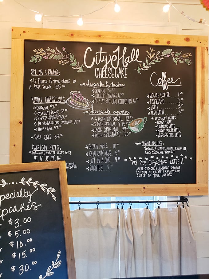 The menu board reveals a universe of possibilities &ndash; six flavors on one round is the dessert equivalent of not having to choose just one puppy at the shelter.
