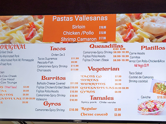 The menu reads like a love letter to Mexican cuisine&mdash;each item promising a different kind of happiness.