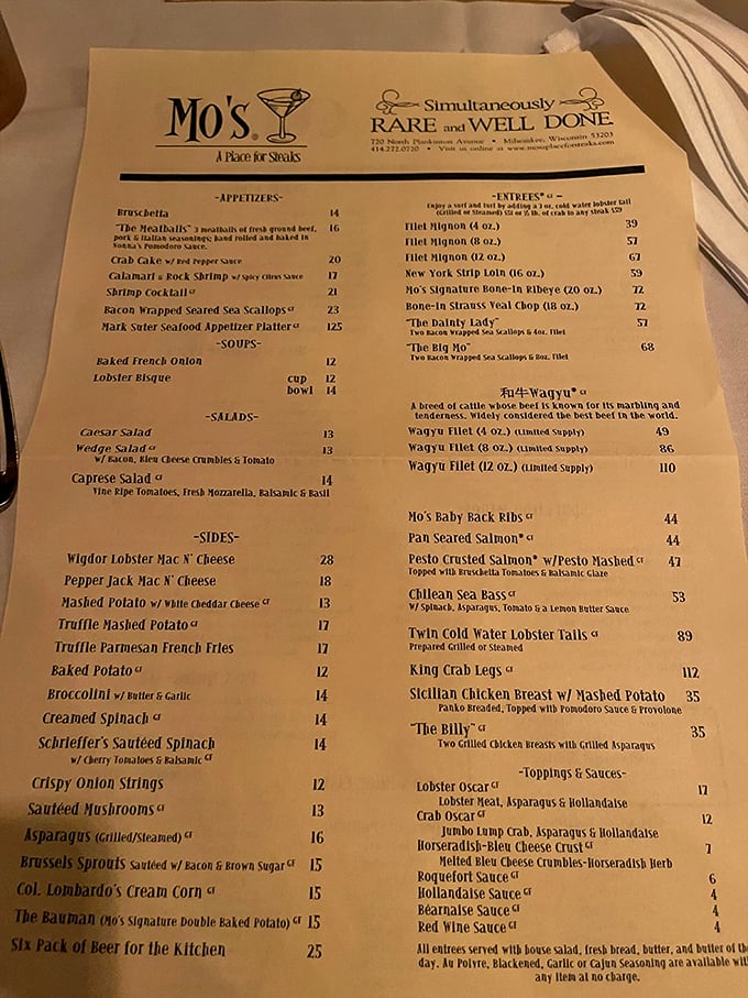 This isn't just a menu&mdash;it's a roadmap to delicious decisions that will haunt your food dreams for weeks to come.