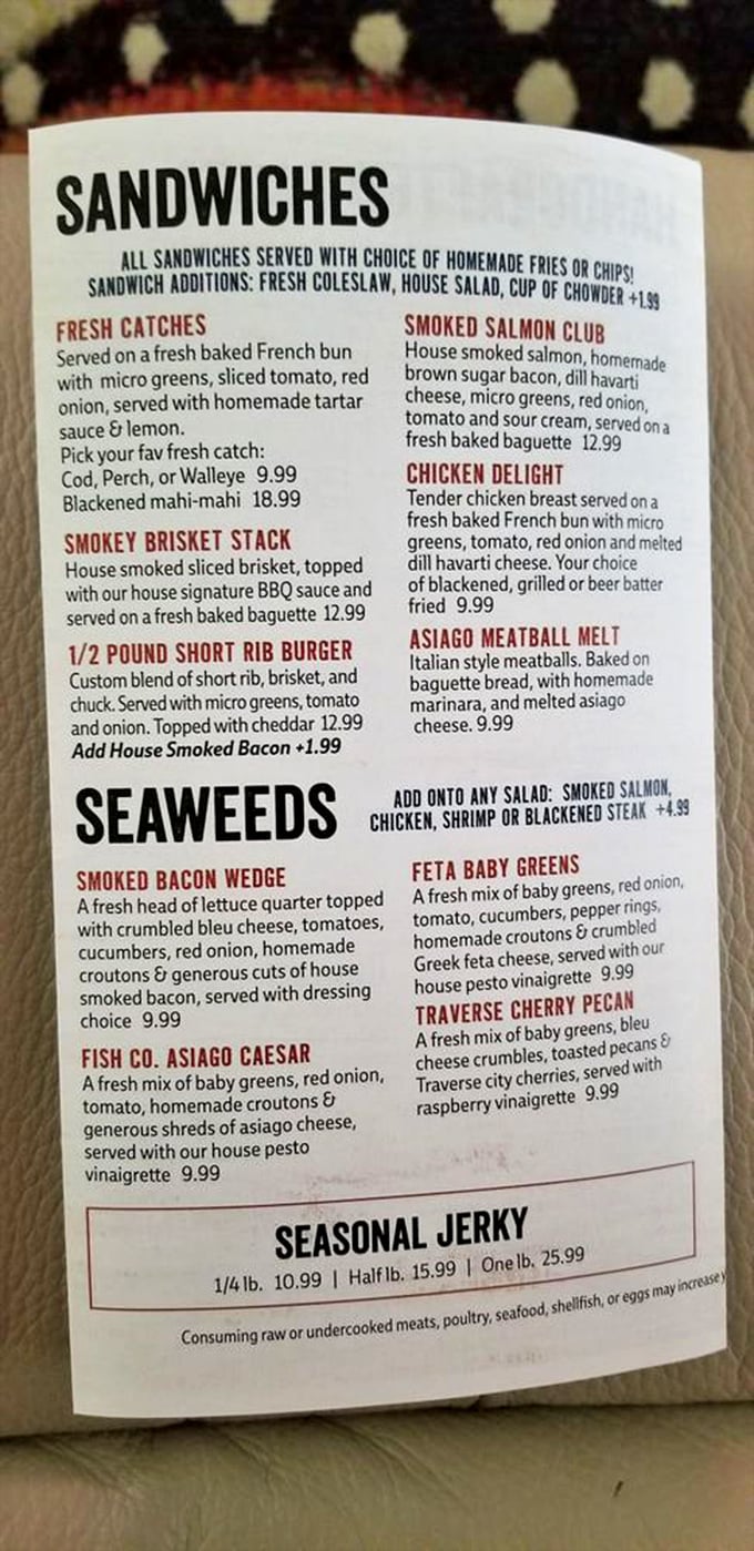 This menu isn't just a list of dishes&mdash;it's a treasure map where X marks the spot for your next food obsession. 