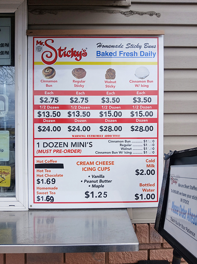 This menu board should come with a warning: "May cause spontaneous drooling." Simple options, extraordinary results.