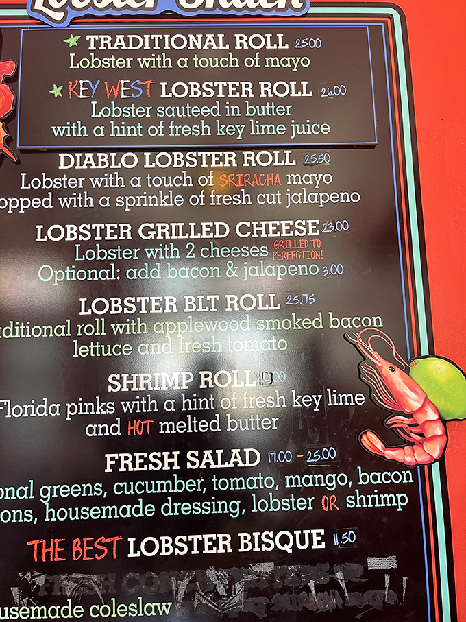 Menu poetry for seafood lovers. Each description is a haiku of possibility, with the Diablo Roll whispering sweet, spicy nothings to adventure seekers.
