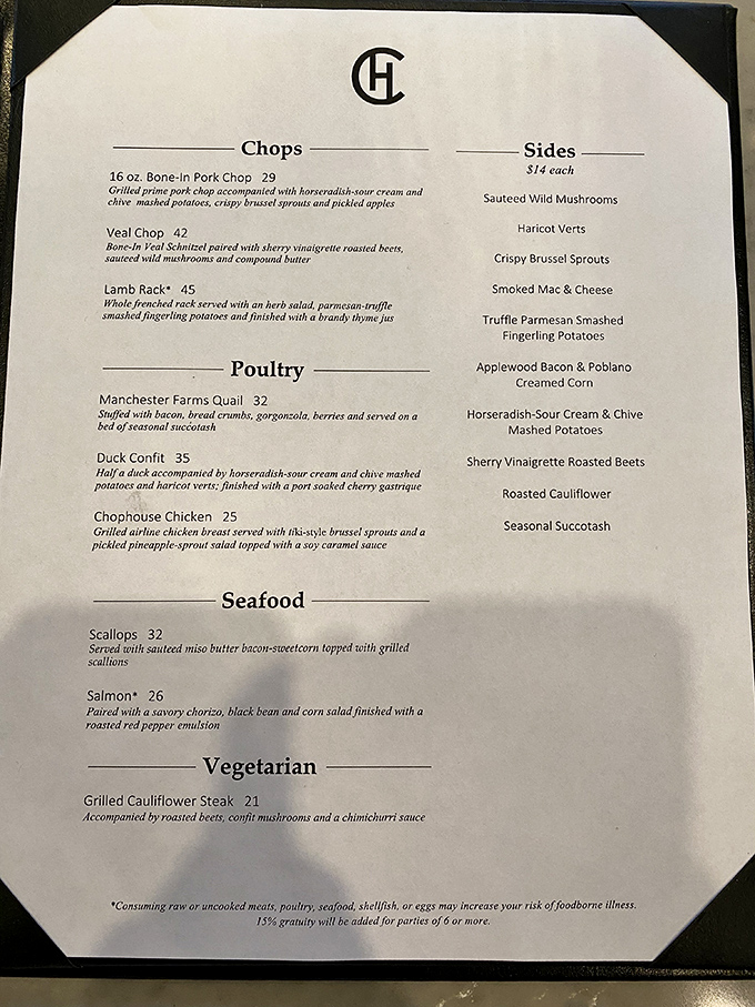 A menu that doesn't overwhelm with options but instead perfects each offering. That Manchester Farms Quail has my name written all over it!