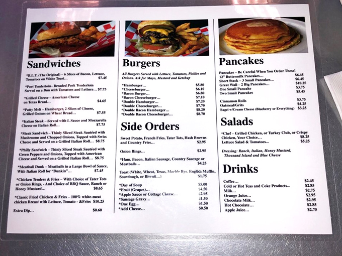 A menu that doesn't need a translator or a bank loan. Straightforward classics at prices that make chain restaurants seem like highway robbery.