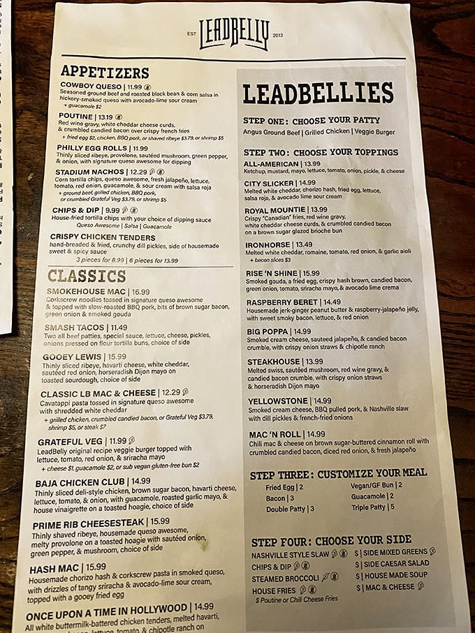 The menu reads like a love letter to cheese, with mac and cheese variations that would make even the most disciplined dieter weak at the knees.