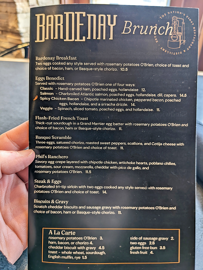 Brunch at Bardenay isn't just a meal, it's a morning celebration. Their menu reads like a love letter to breakfast classics with creative twists that'll wake up your taste buds.