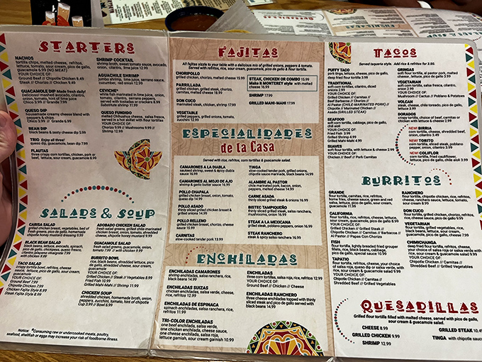 The menu at Cuco's reads like a love letter to Mexican cuisine. So many choices, so little stomach capacity!