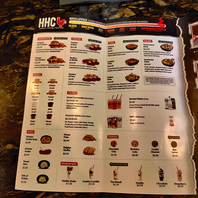 The menu's spice scale isn't just a suggestion &ndash; it's a challenge, a warning, and for some brave souls, a bucket list item.