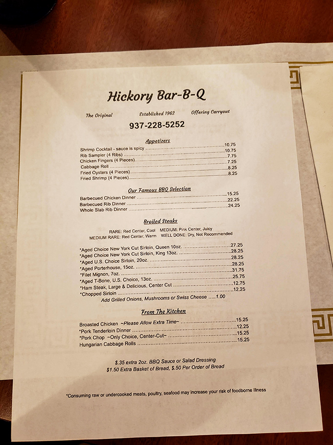 A menu that hasn't surrendered to food trends is a beautiful thing. Like finding your favorite band still plays the hits you love.